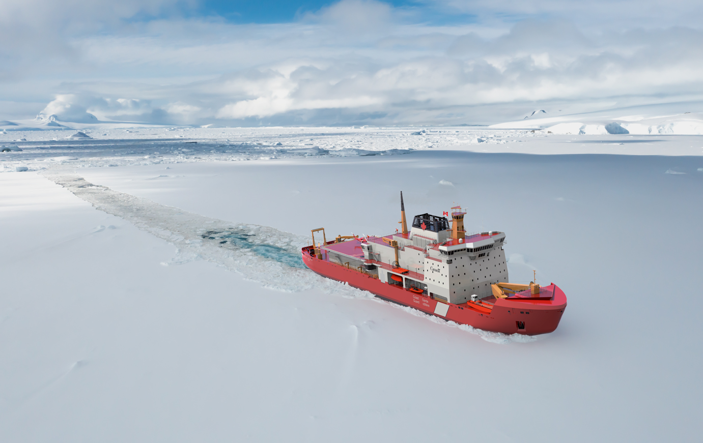 Design and Engineering for a Canadian Polar Icebreaker - Elomatic